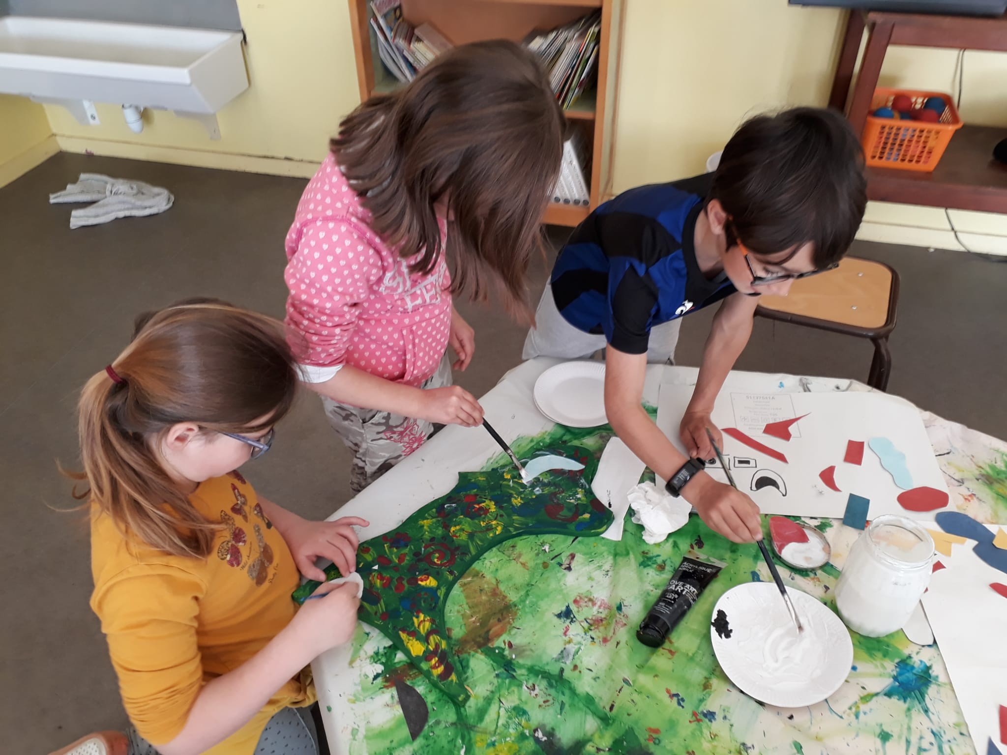 Une fresque autour des émotions - Lycée G&T la Chartreuse